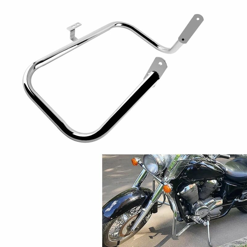 Защитная планка двигателя для Honda Shadow ACE VT750 VT400 1997-2003, защита мотора, подходит для моделей 2001 2002
