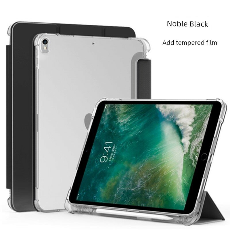 Чехол для iPad Pro 2018 11 дюймов с защитным стеклом совместимый с A1934/A1980, прозрачное матовое покрытие с отсеком