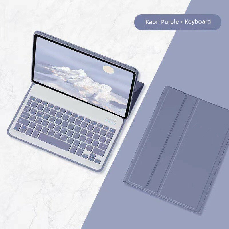 Подходит для Redmi Pad SE, защитный чехол 11inch с Bluetooth-клавиатурой, защитный чехол для планшета SE, клавиатура и