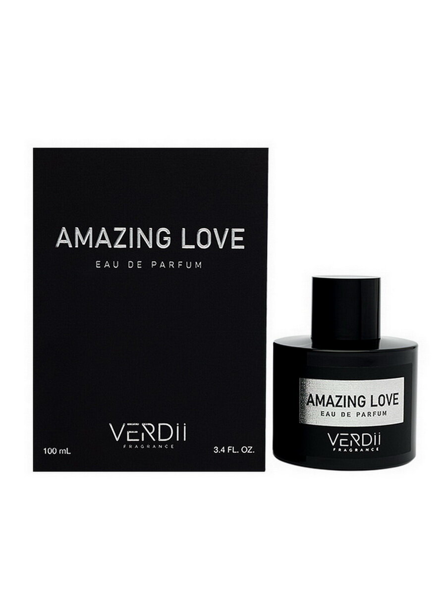 Парфюмерная вода унисекс VERDII AMAZING LOVE, спрей, 100 мл.