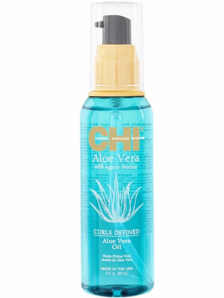 CHI - Aloe Vera Oil Масло алоэ вера для кудрявых волос 89 мл