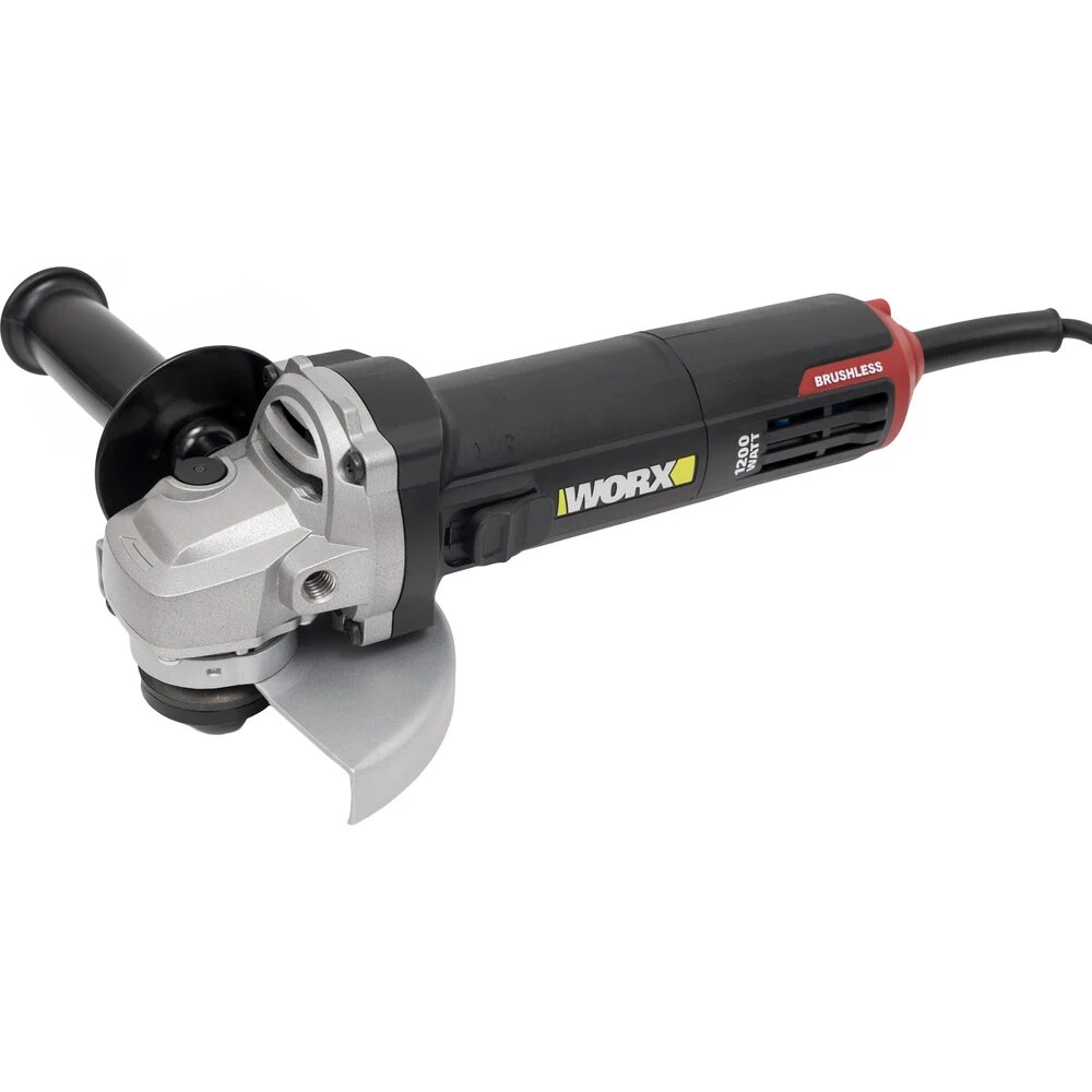 Шлифмашина угловая WORX Professional WU981, 1200Вт, 125мм, плавный пуск