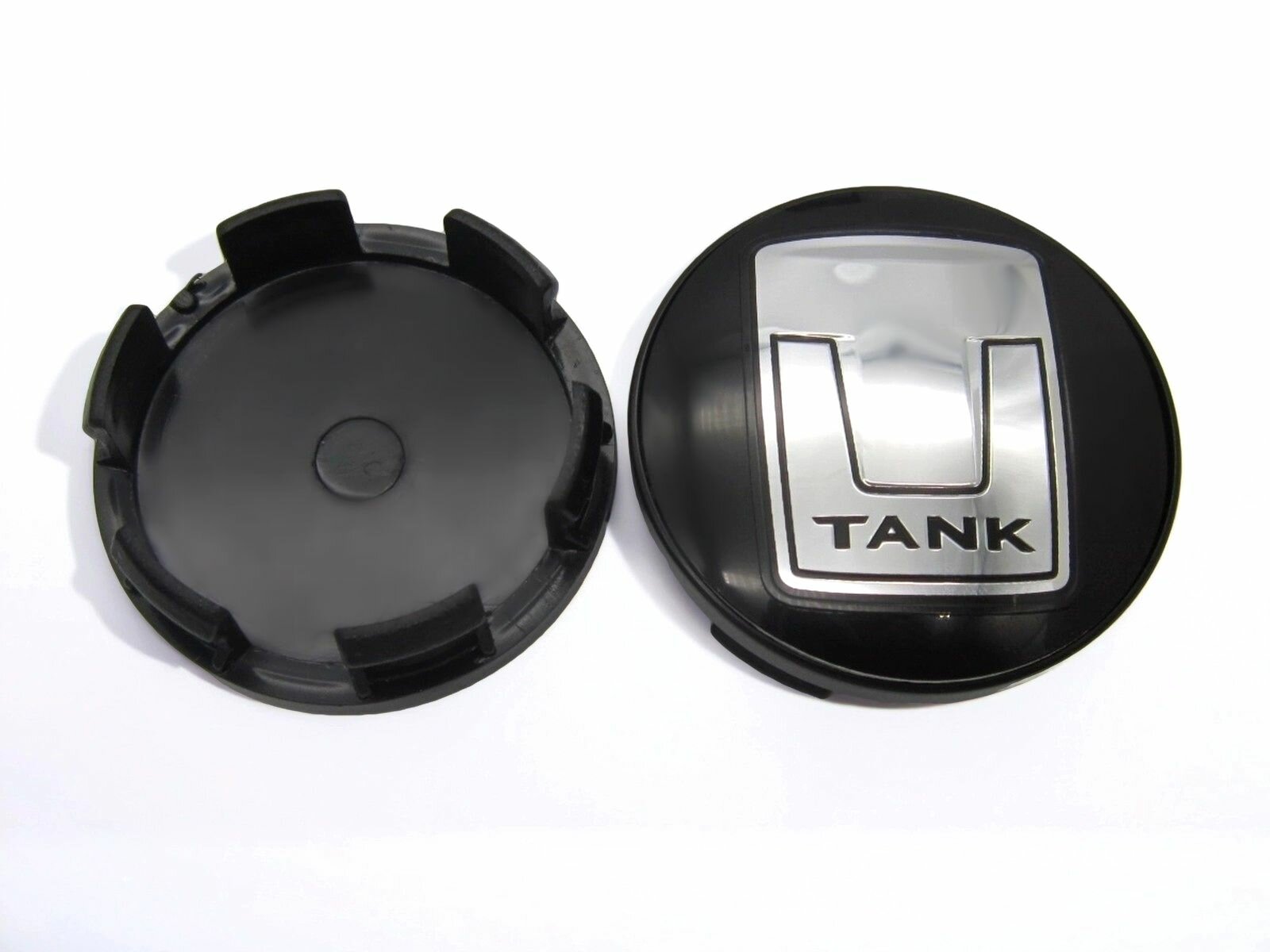 Колпачок, заглушка на литой диск СКАД TANK silver 56/51/12 мм, 1 шт.