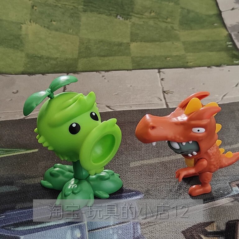 Игрушки Plants vs. Zombies: Оригинальный Горошилька, Трон, Метеорный молот, Ангельский фрукт, Киви, Орхидея-железный