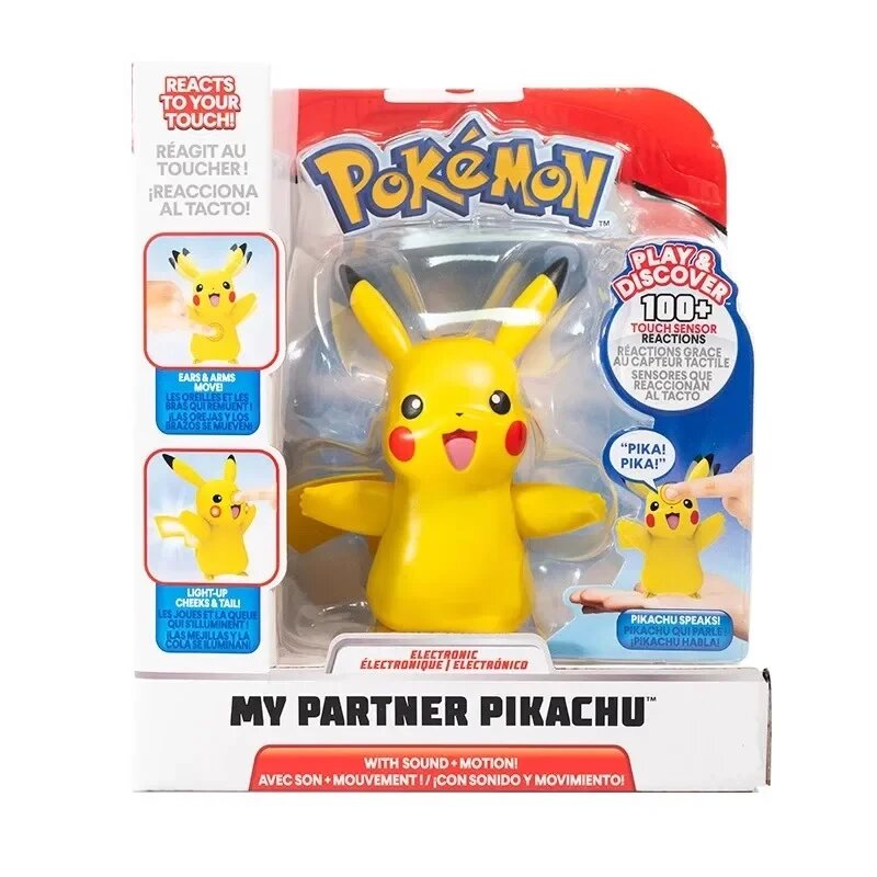 Фигурка Pokemon Пикачу My Partner Pikachu, цвет: Pikachu
