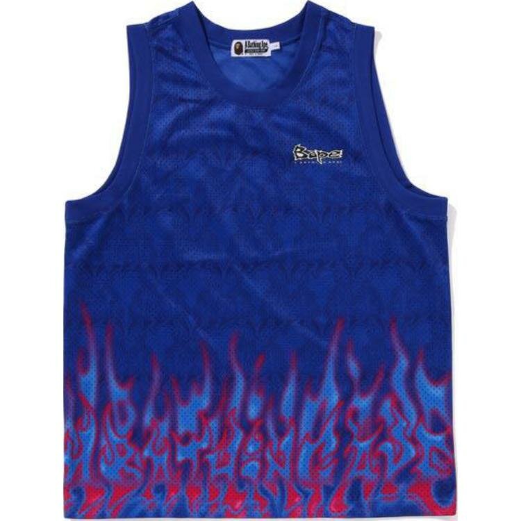 Джерси Bape Flame Mesh Vest