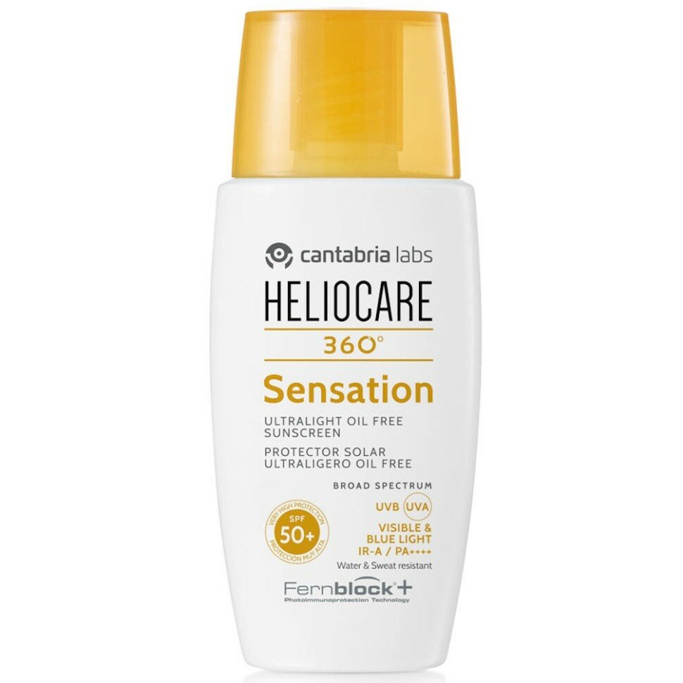 Солнцезащитная эмульсия для чувствительной кожи, 50 мл Heliocare 360º Sensation SPF 50+ Cantabria Labs / Кантабрия Лабс