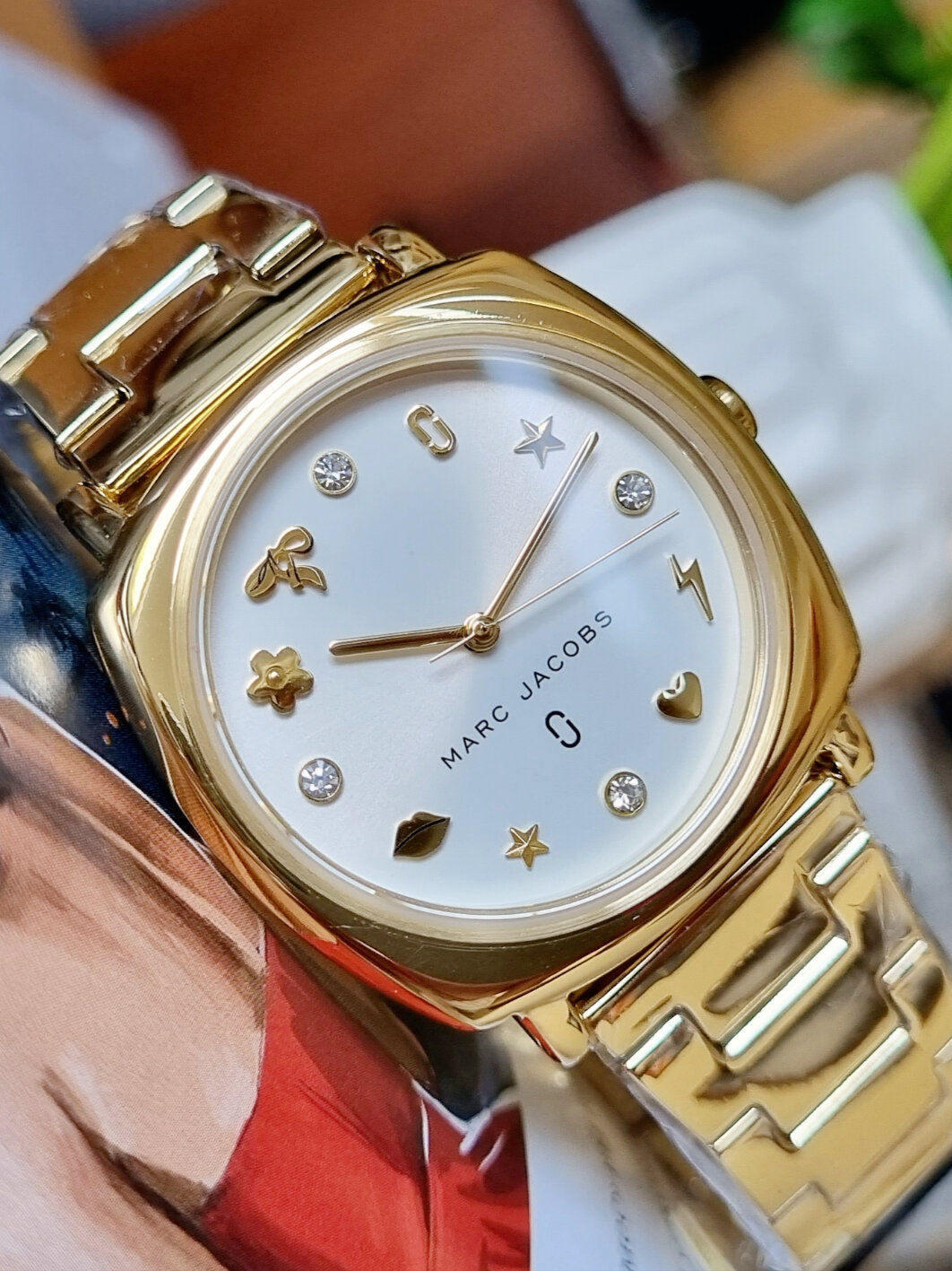 Наручные часы MARC JACOBS, золотистый — фото 1