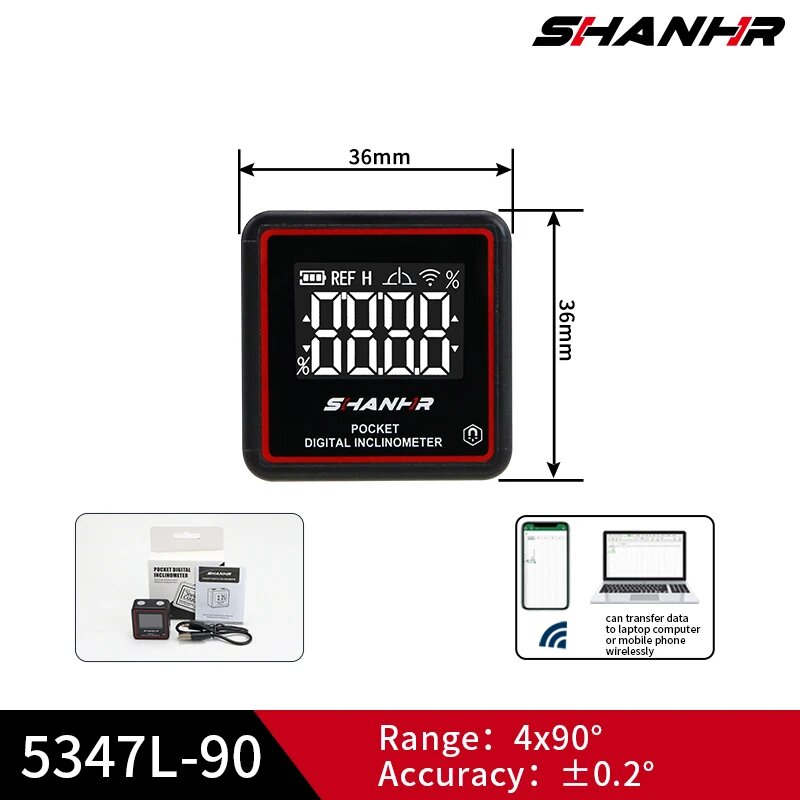 Цифровой инклинометр SHANHR With Wireless