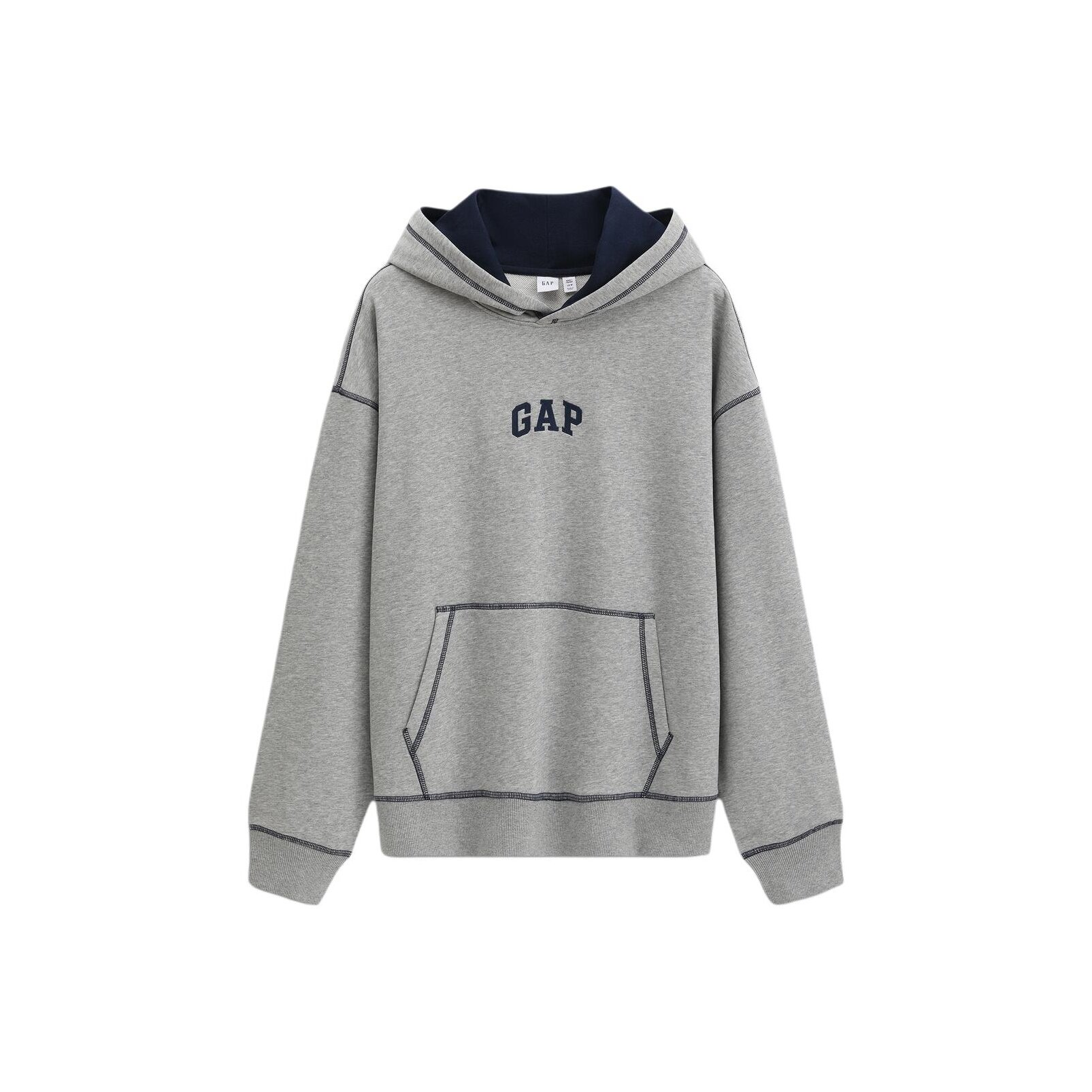 Толстовка GAP, размер S(165/88A), , светло-серый