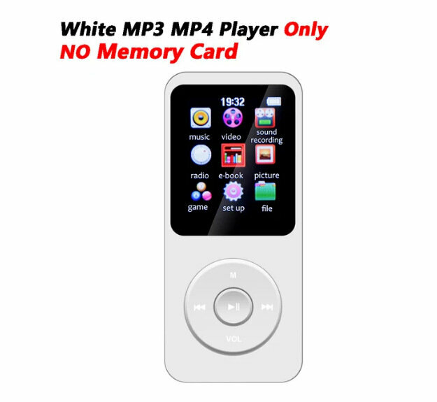 Портативный Bluetooth FM MP3-плеер с функцией электронной книги, потоковым воспроизведением музыки без потерь, личной моделью MP4-плеера черной версии