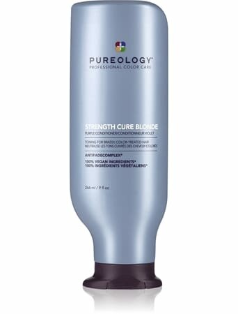 Бальзам для волос Pureology Strength Cure Blonde, фиолетовый, 266 мл