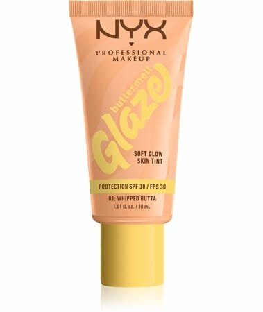 Тональный крем NYX Professional Makeup Buttermelt Glaze, оттенок 01 Whipped Butta, 30 мл