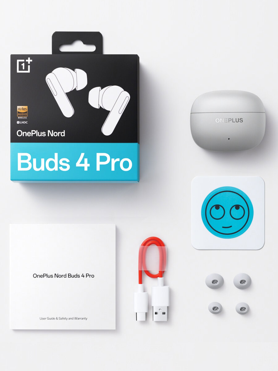 Наушники OnePlus Nord Buds 4 Pro глобальная версия, черный