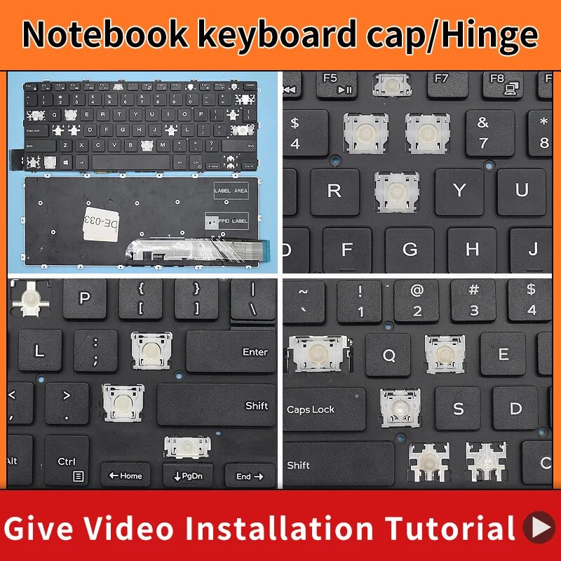 Клавиша для Dell Inspiron/Latitude/Vostro, Цвет: 1, Hinge