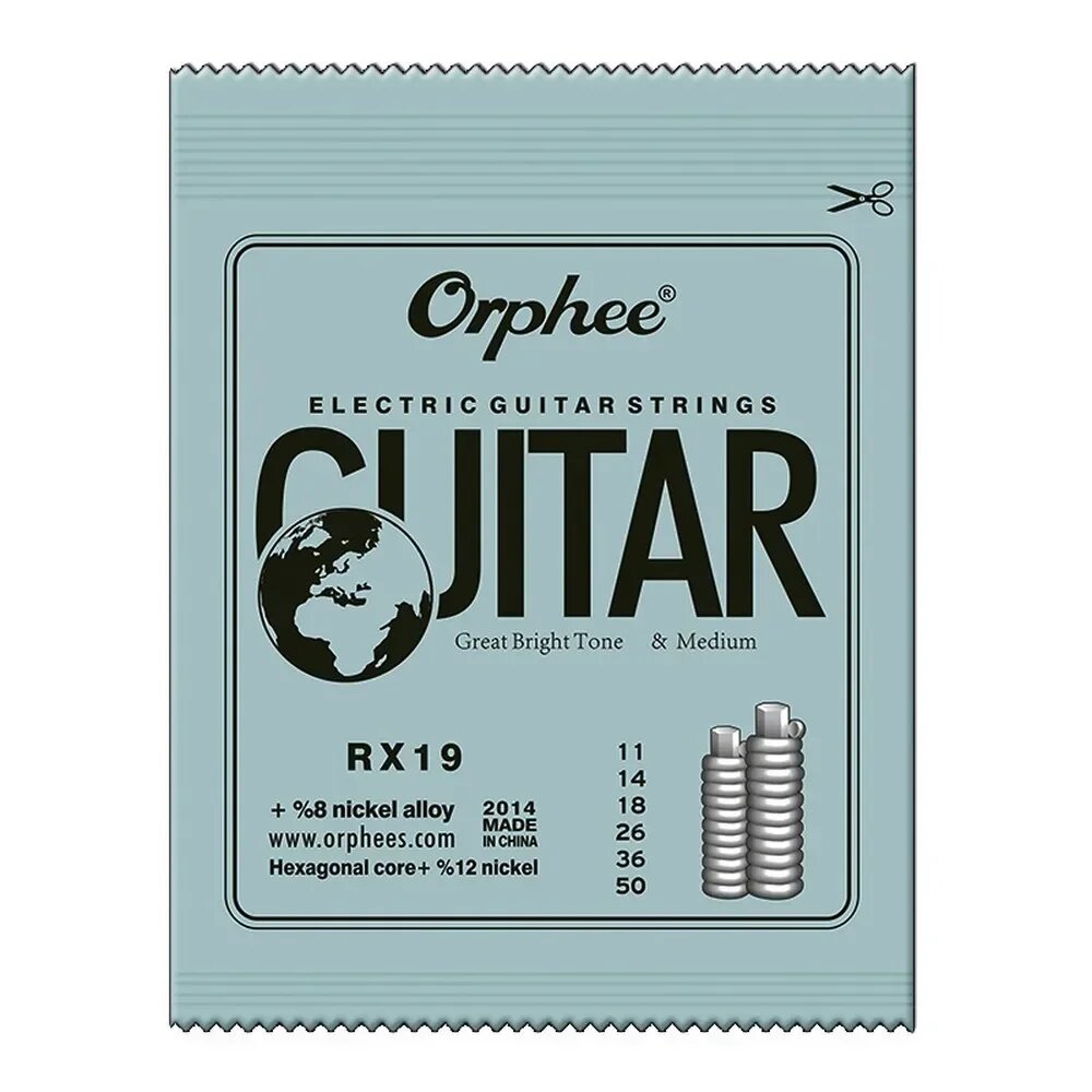 Струны для электрогитары Orphee RX15/RX17/RX19