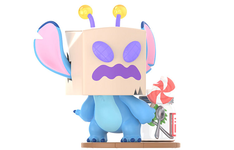 TOP TOY X Disney Стич Коллекция Quirky Journal Слепые коробки 1 слепая коробка Целая коробка из 6