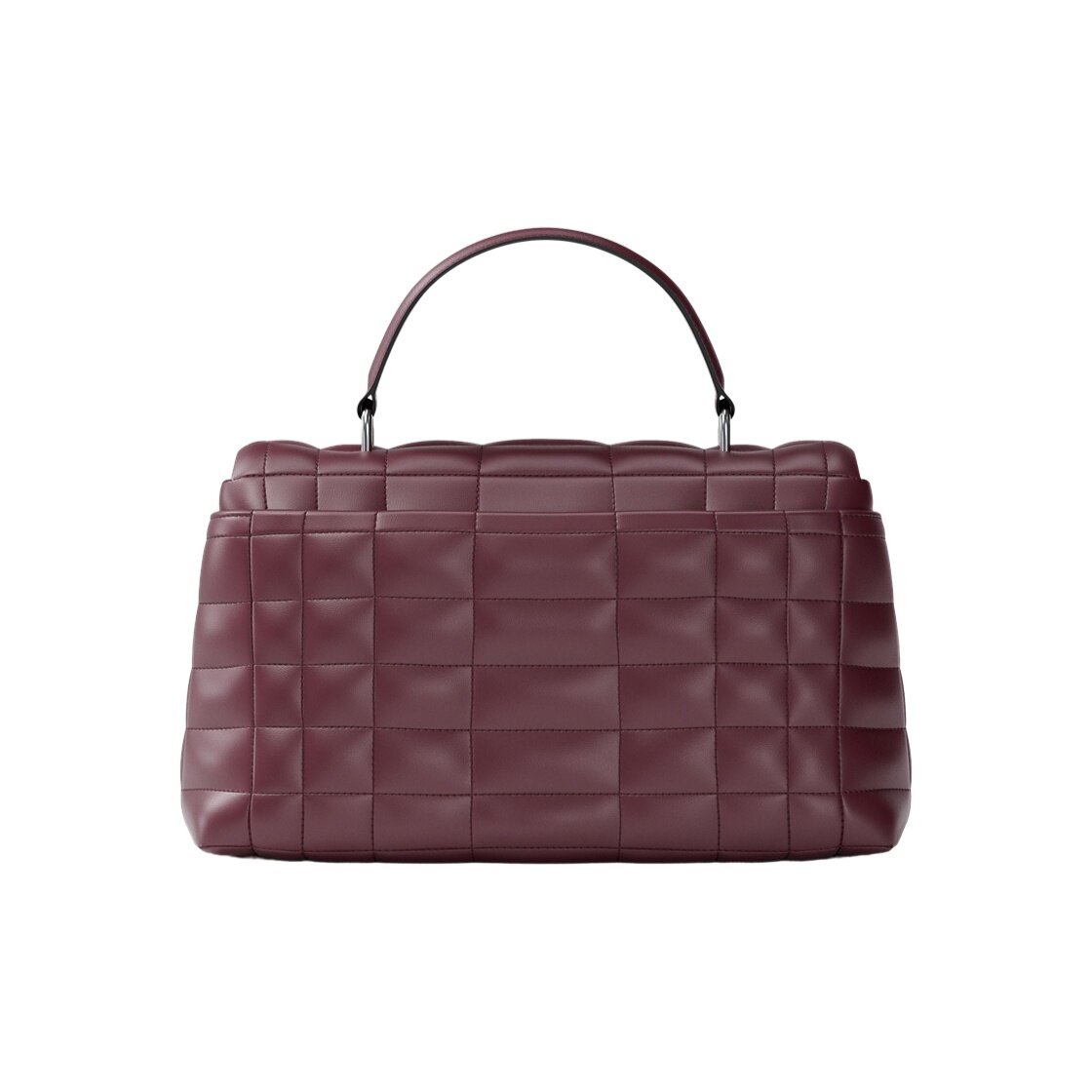 Сумка MICHAEL KORS, фактура матовая, коричнево-красный — фото 1