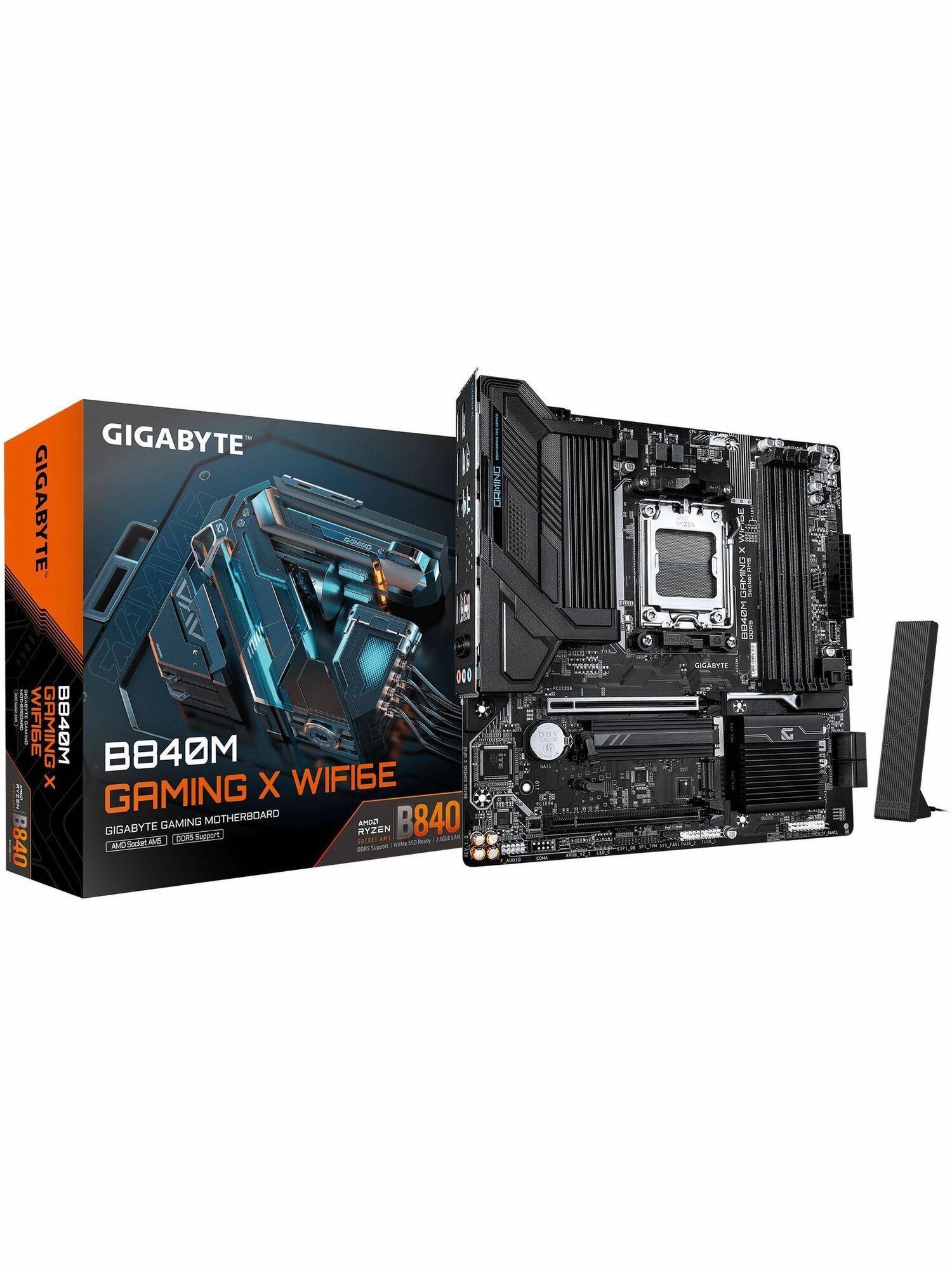 Материнская плата GIGABYTE B840M GAMING X WF6E