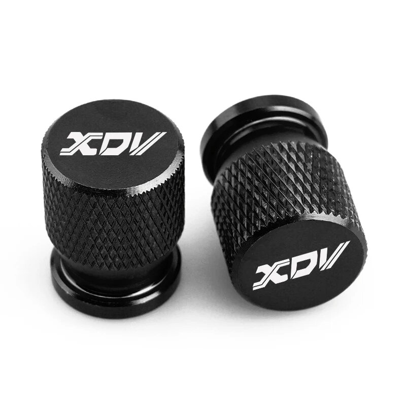 Черные колпачки для клапанов мотоцикла XDV