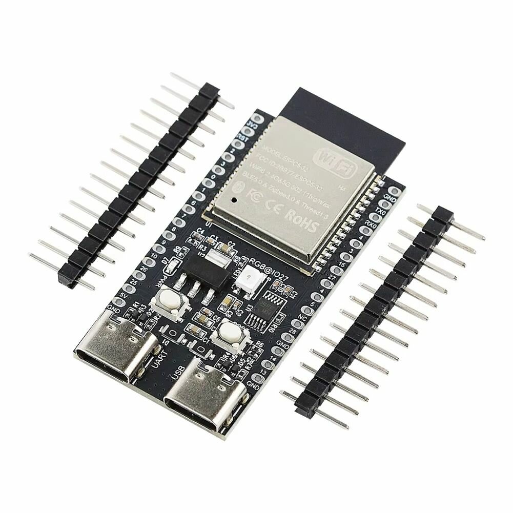 Плата Разработки ESP32 C5 С Двухчастотным Модулем Wi-Fi 2,4 ГГц И 5 ГГц
