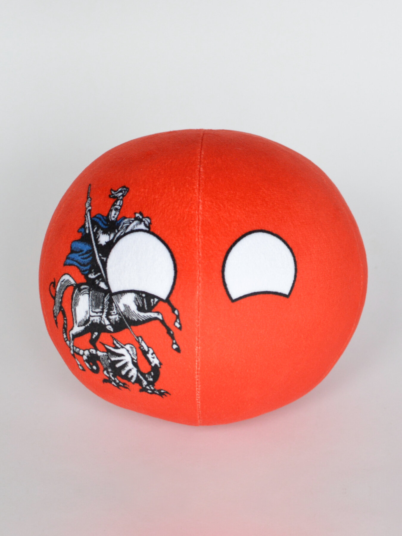 Мягкая игрушка кантрибол Юрий (флаг Москвы) / плюшевый countryball / купить в магазине Countryballs Shop