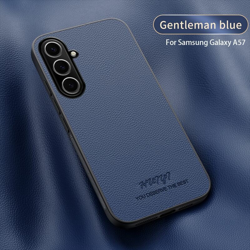 Чехол для Samsung Galaxy A57 / Самсунг Галакси A57 Высококачественная кожа антиударный чехол