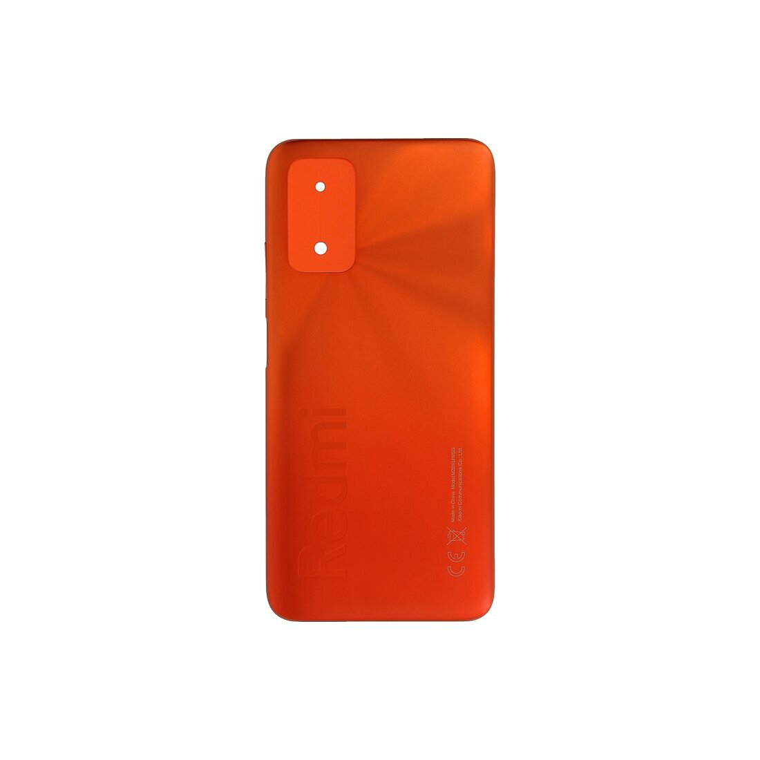 Задняя крышка для Xiaomi Redmi 9T оранжевая