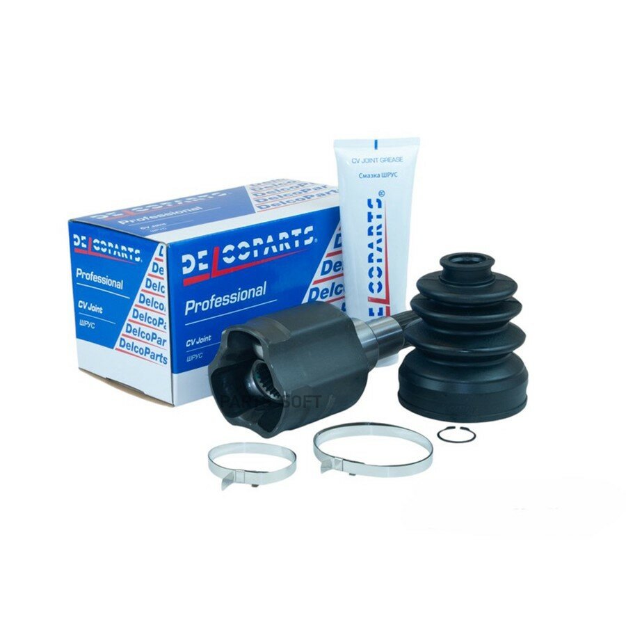 ШРУС внутренний левый DELCOPARTS 19345001 Ford C-MAX (DM2) 1.82.0L 125 л. с. 92 кВт 02.2007-09.2010