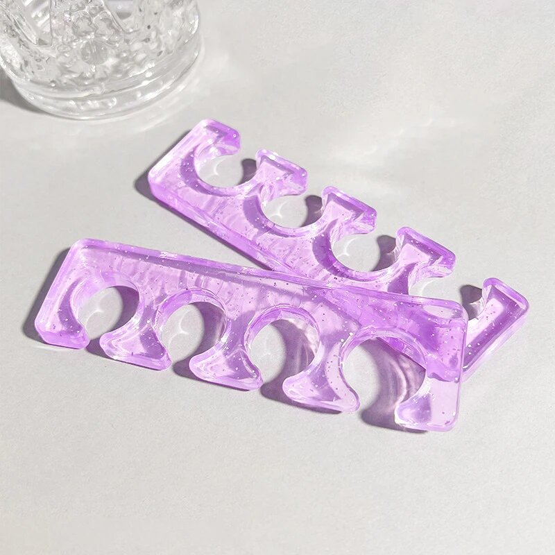 Силиконовые сепараторы для ногтей, Purple