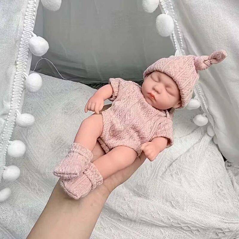 Мини куклы-реборны 20 см из мягкого винила sweaterPK