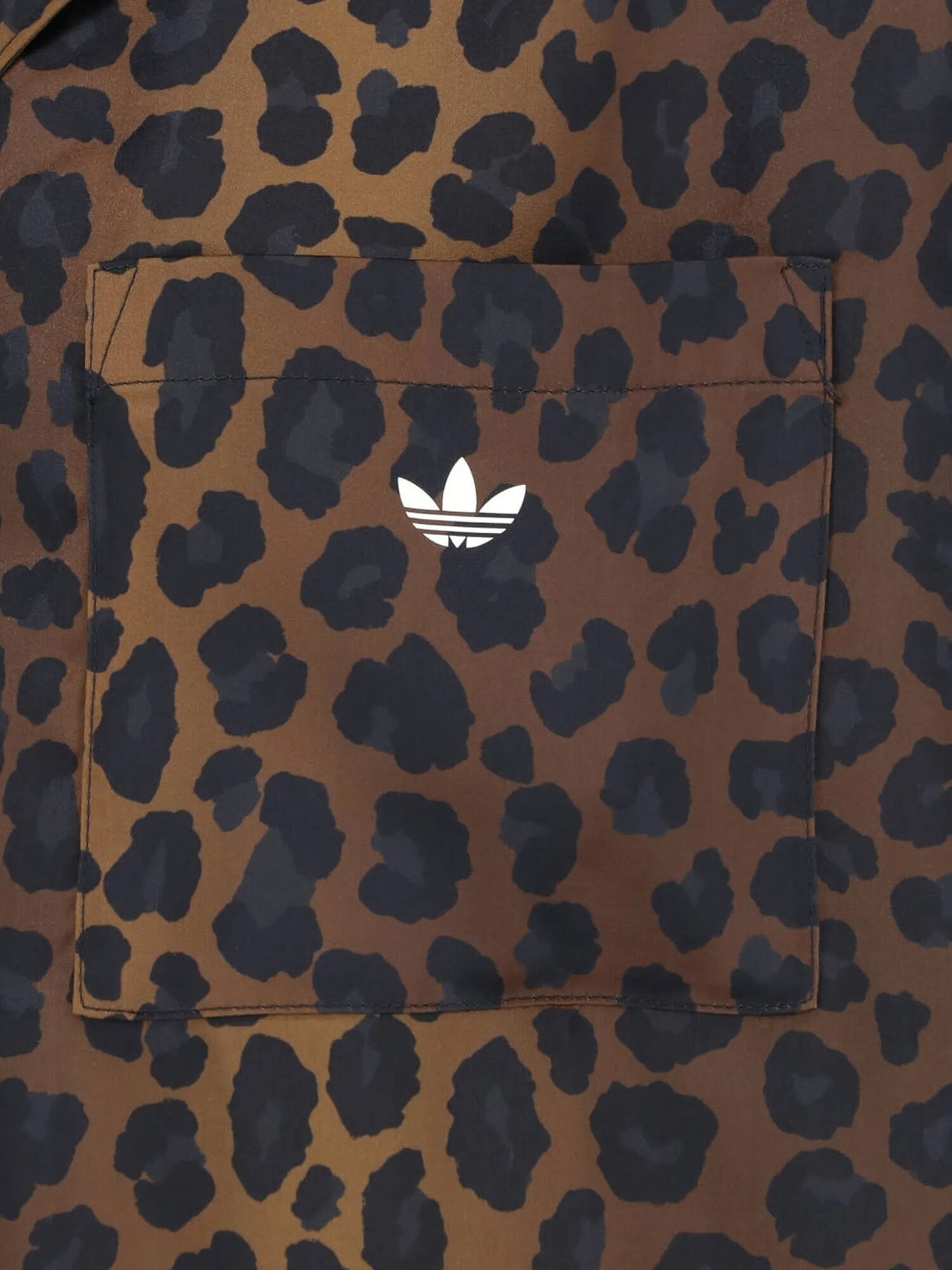 Рубашка adidas, размер L, brown — фото 1