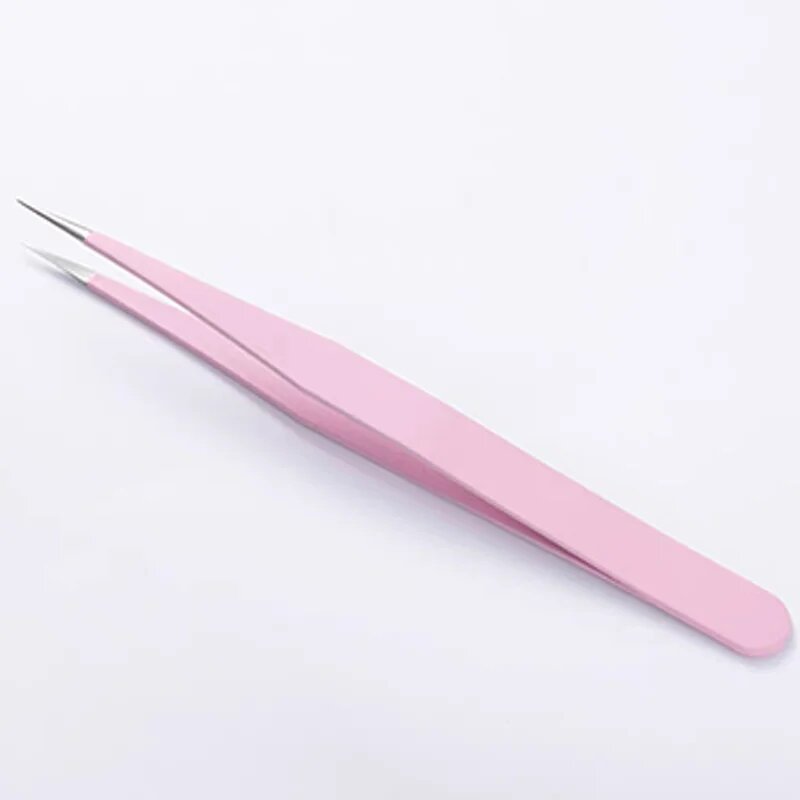 Пинцет прецизионный розовый Pink A