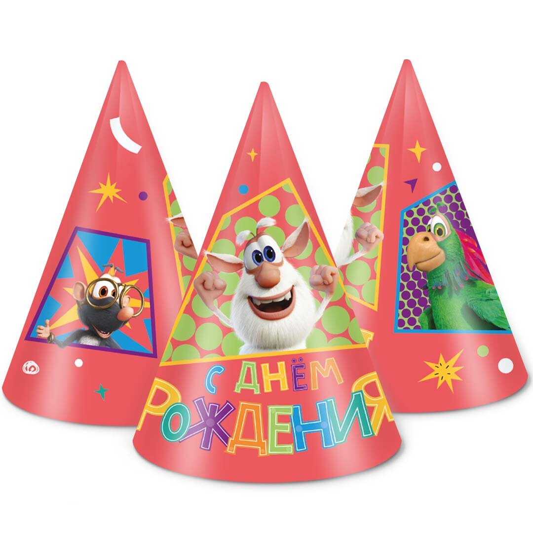 Колпаки, Буба, 6 шт.