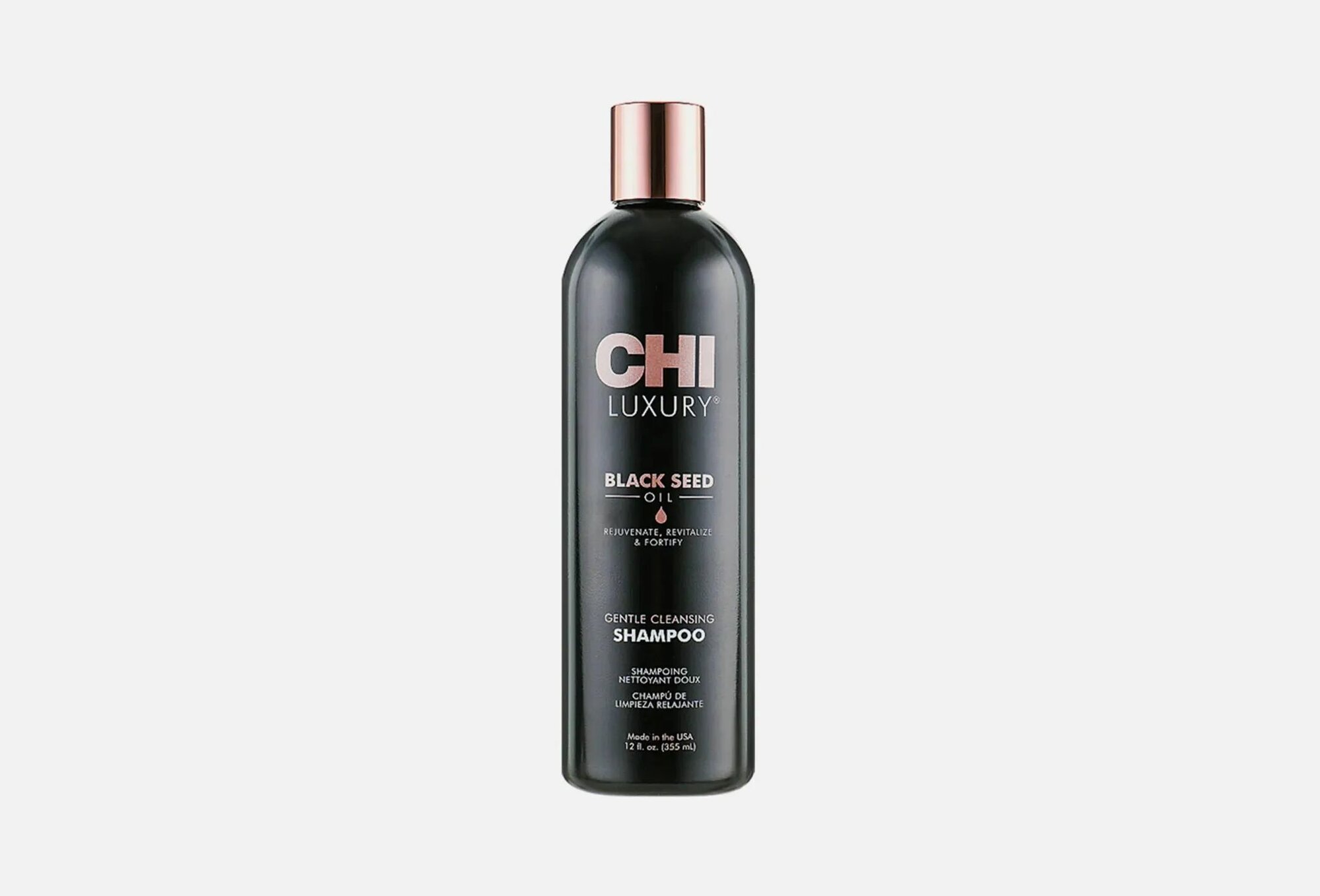 Luxury Black Seed Oil Shampoo Увлажняющий шампунь с маслом черного тмина 355 мл