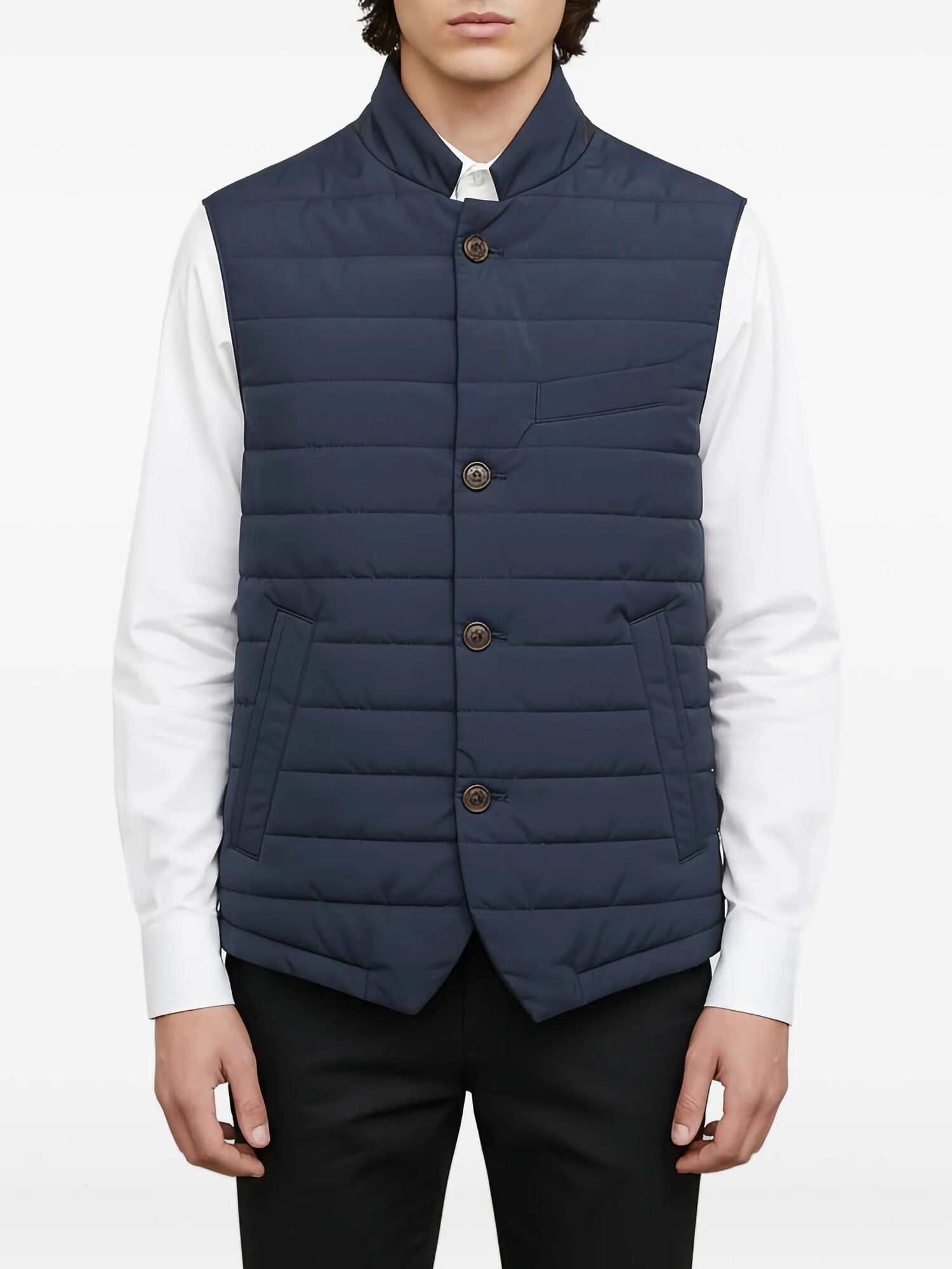 Жилет Eleventy Quilted button-front vest, размер 56 — фото 1