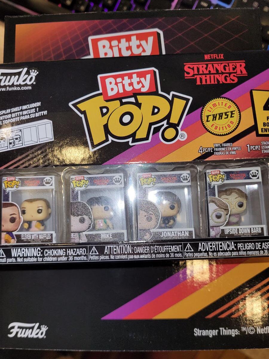 Фигурка Funko POP! Набор фигурок Funko Bitty POP! Очень странные дела 4 шт (2,3 см.)