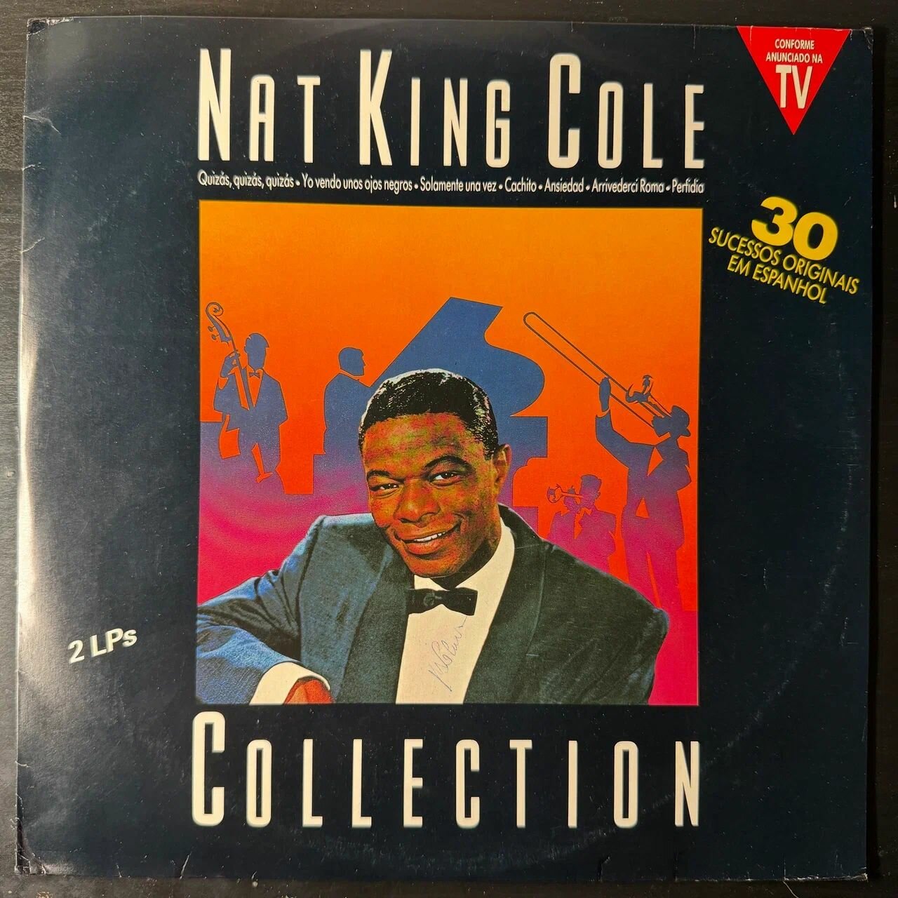 Виниловая пластинка Nat King Cole Nat King Cole Collection 2LP (Бразилия 1991г.)