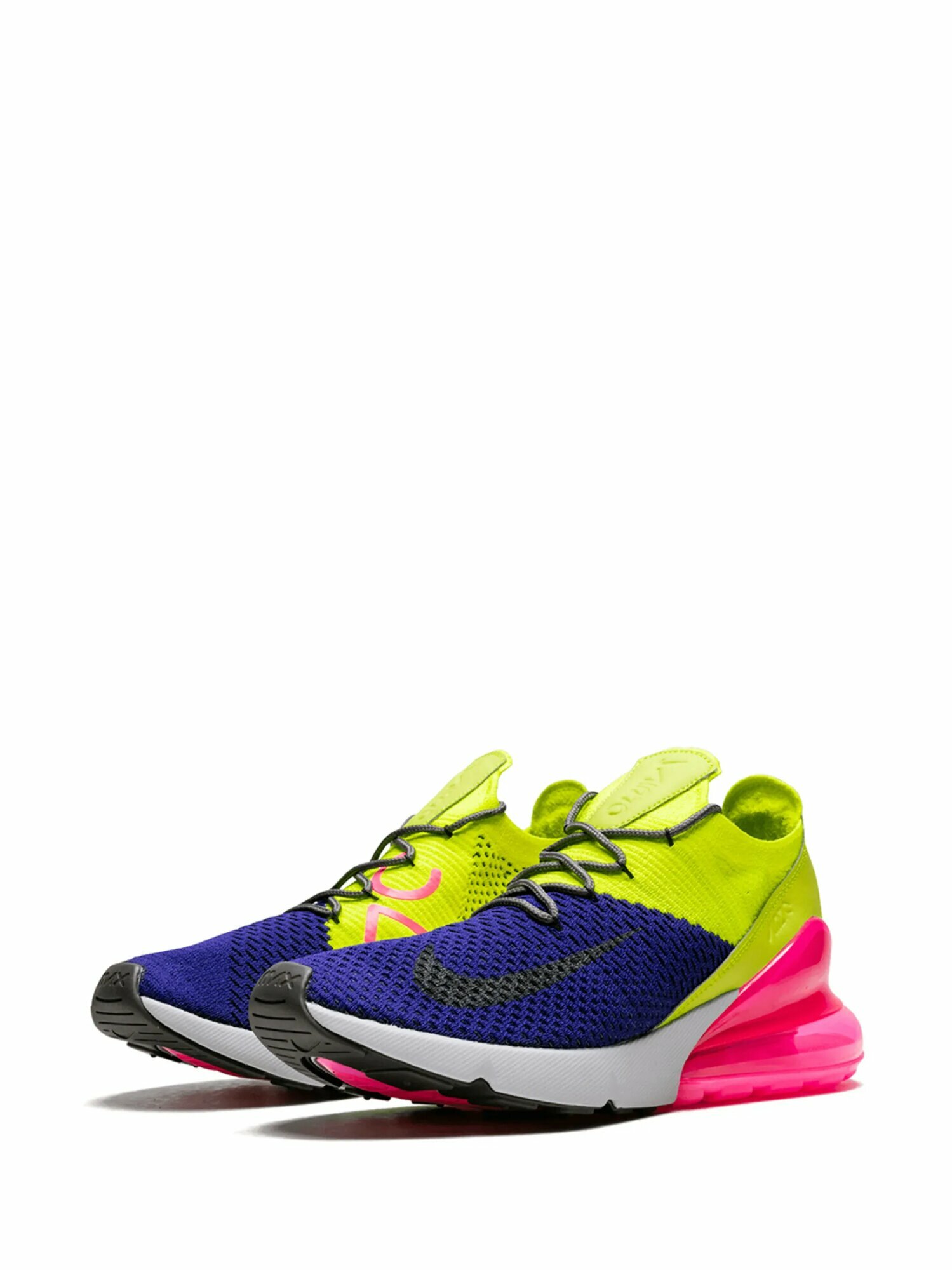 Кроссовки NIKE Air Max 270 Flyknit, размер 12 US — фото 1