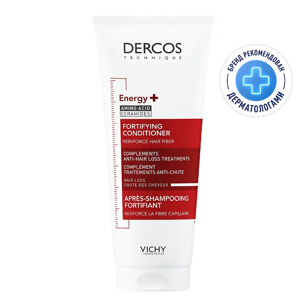 Vichy Dercos Energy+ Кондиционер против выпадения волос тонизирующий укрепляющий 200 мл 1 шт