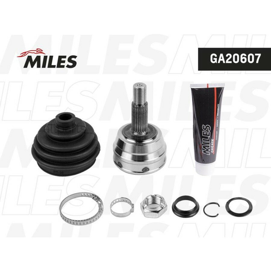 MILES GA20607 ШРУС AUDI 80/90/VW PASSAT II/JETTA II 1.3-2.2 78-91 нар.