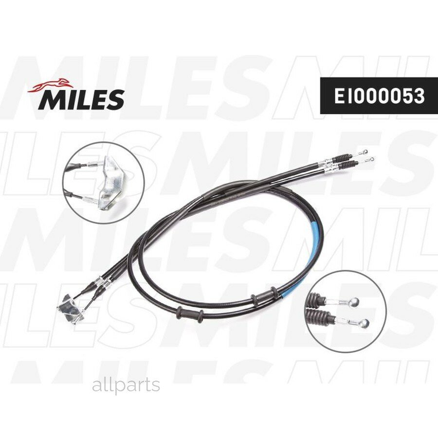 MILES EI000053 Трос стояночного тормоза