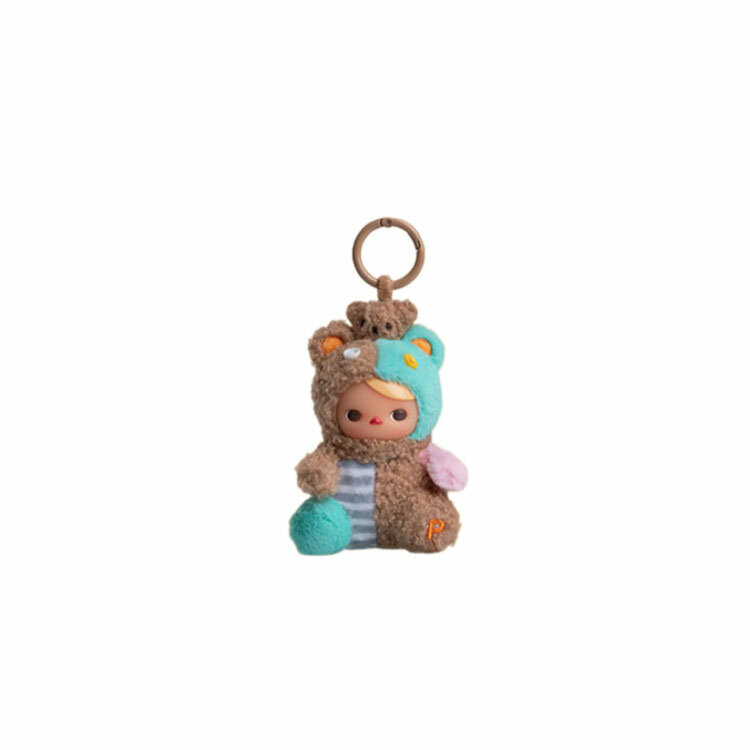 POP MART Pucky Bear Planet Коллекция Секретные боксы Мини-фигурка, Confirmed--Puppet (Open)