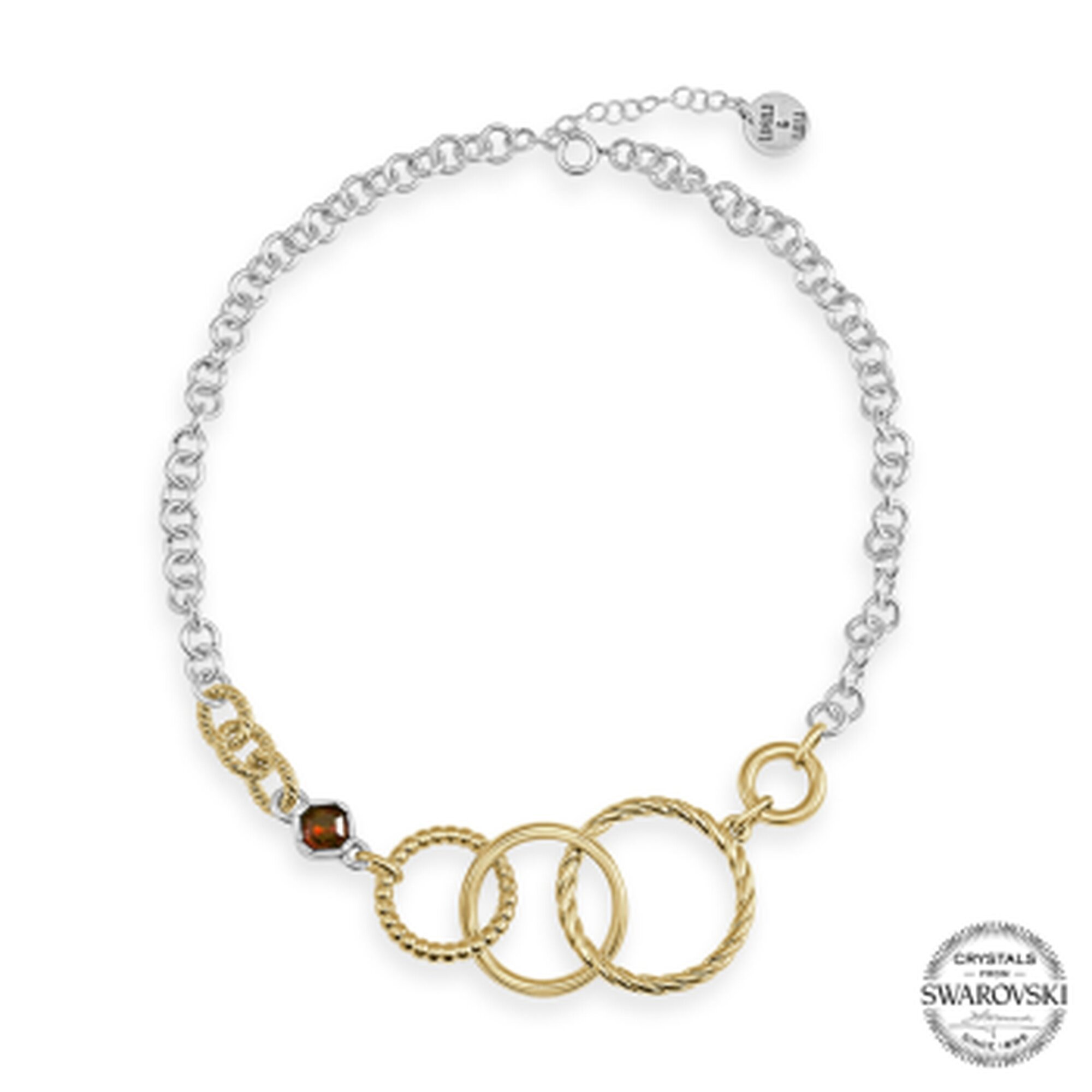 Колье, кристаллы Swarovski