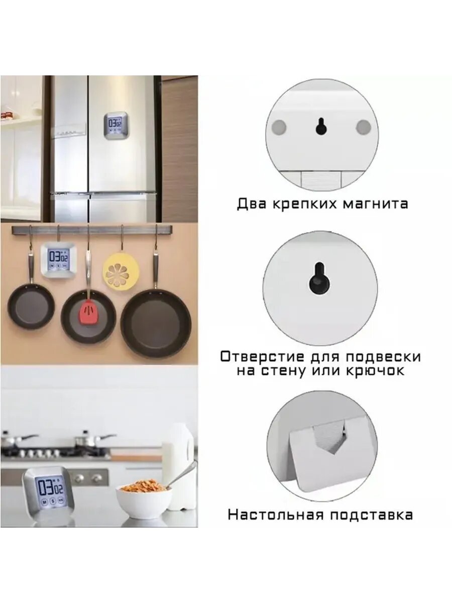 Ультрасовременный кухонный магнитный таймер