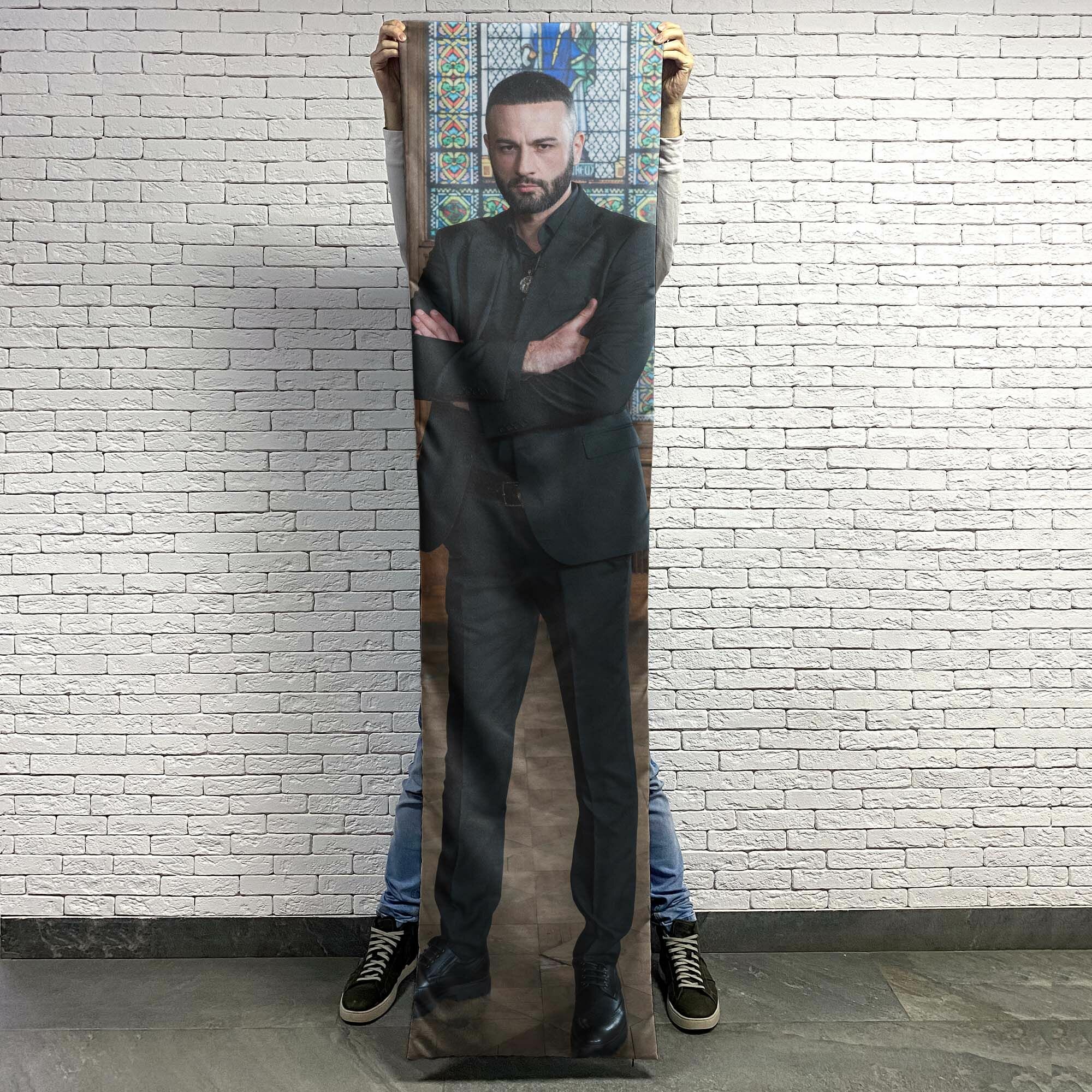 Только Наволочка для подушки-дакимакуры Константин Гецати Битва Экстрасенсов 50x200 см. Без подушки