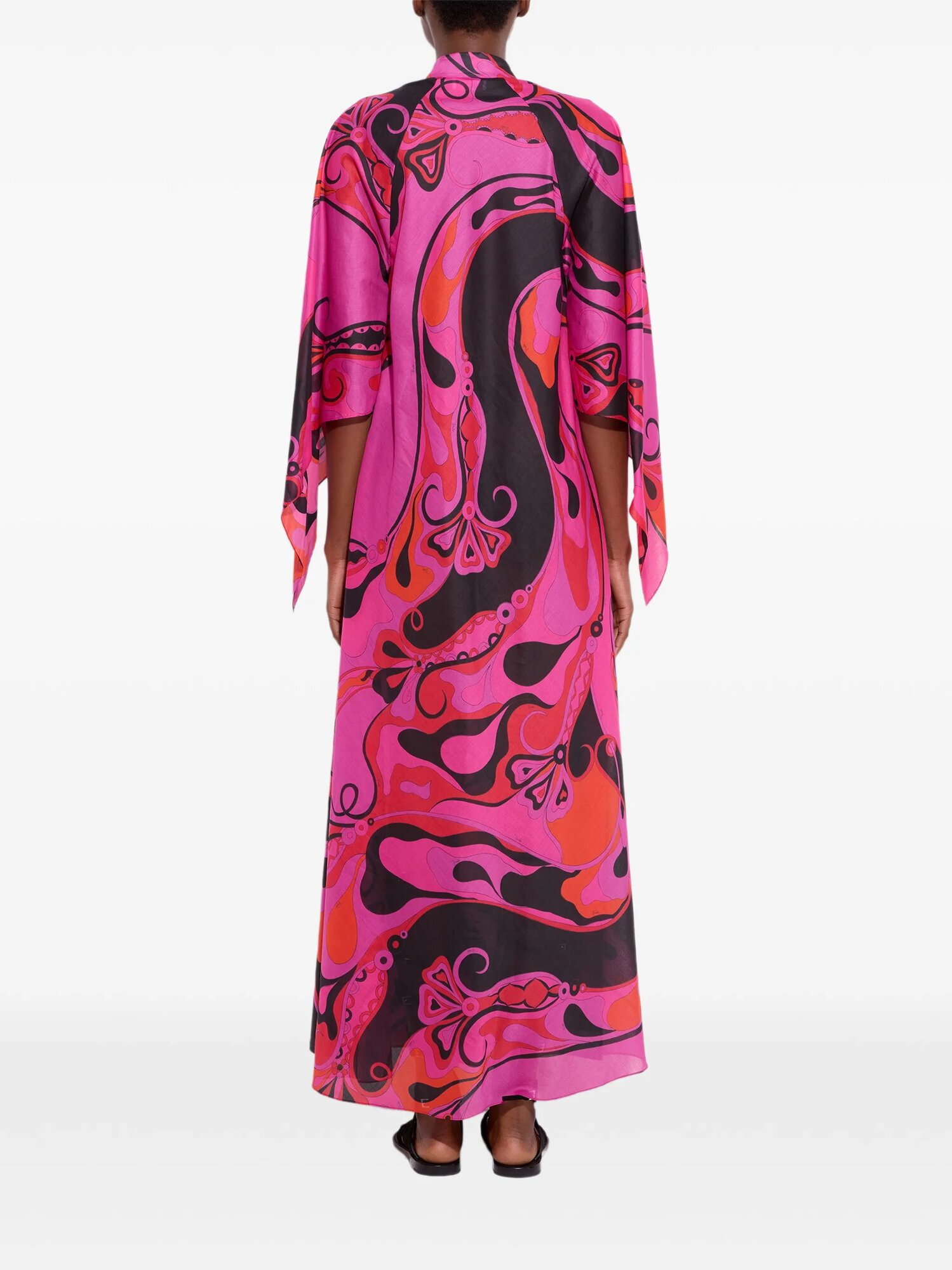 Накидка PUCCI Orchidee, размер 44, coral pink — фото 1