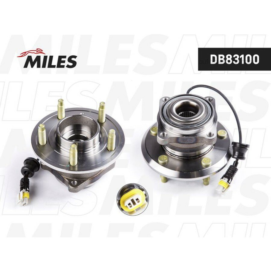 MILES DB83100 Подшипник задн. ступ. ком/кт [ступица]