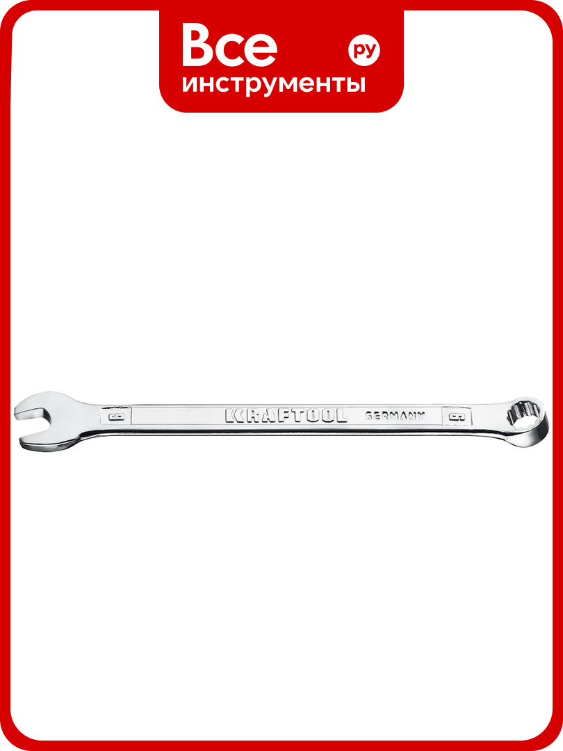 Комбинированный гаечный ключ Kraftool 6 мм 27079-06_z01