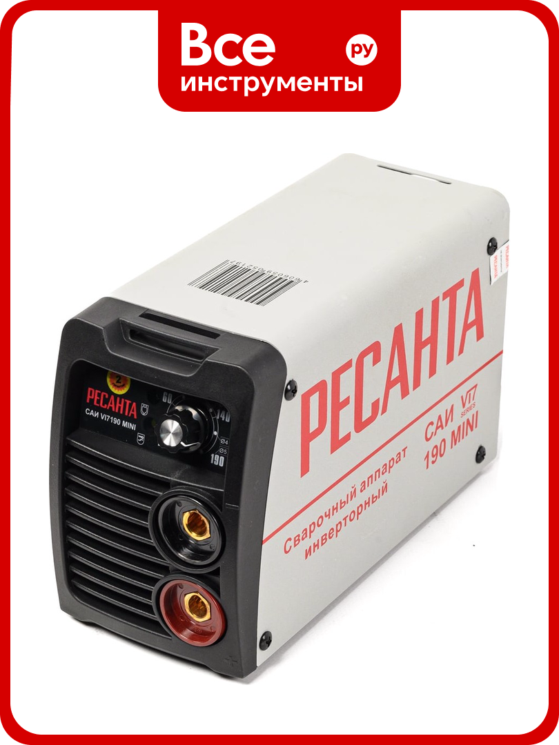 Сварочный аппарат Ресанта инверторный САИ VI7190 MINI 900/65/201